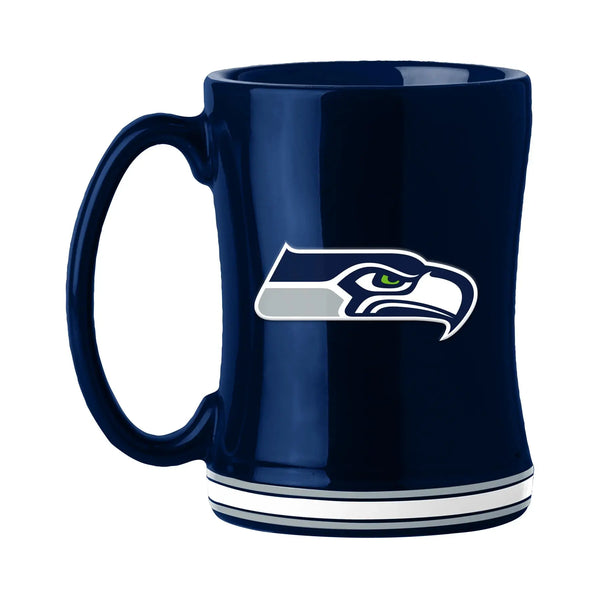 Seattle Seahawks 14oz Relief Mug - Officially Licensed NFL – Jenny's ...