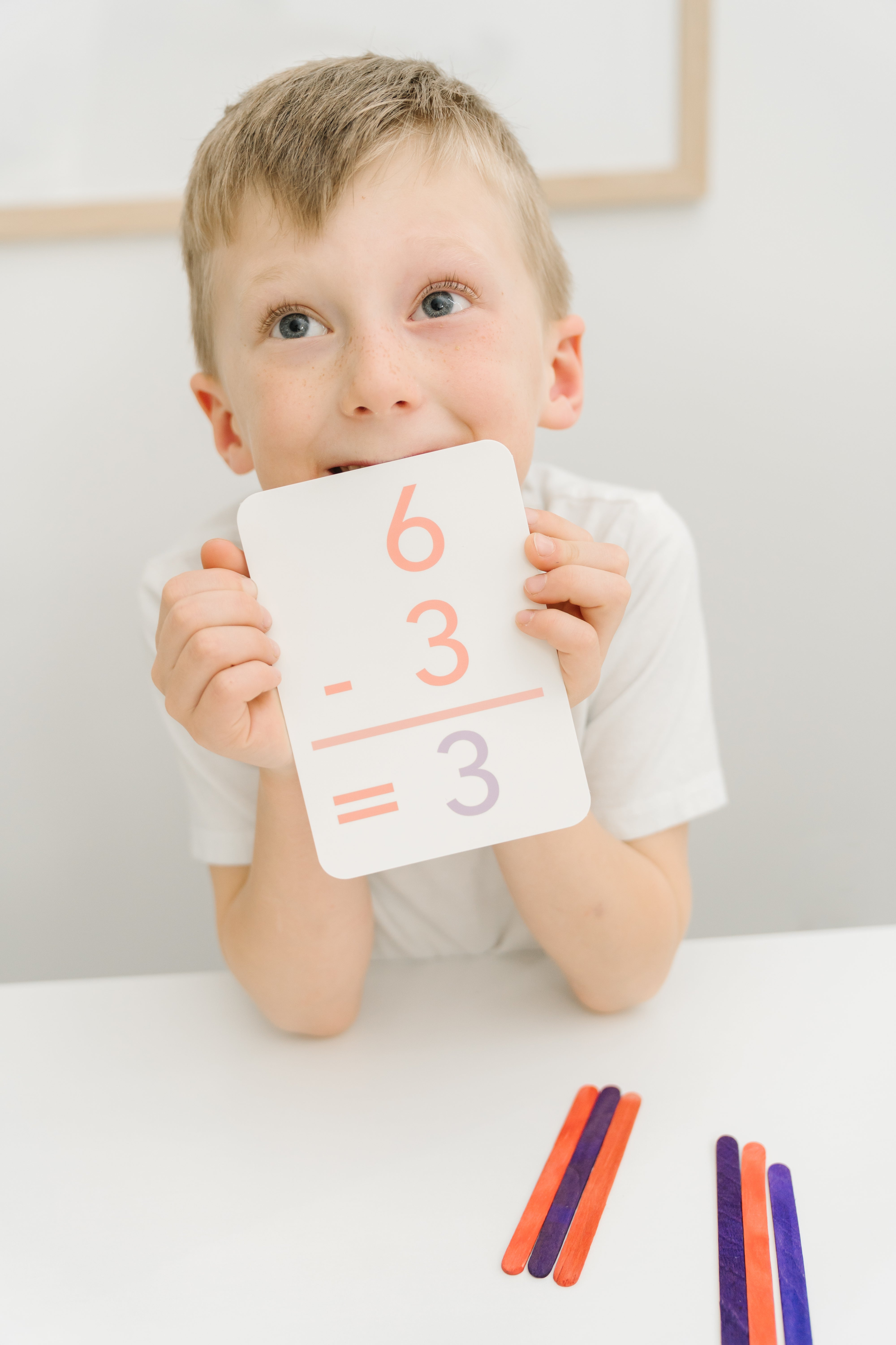 Basic Subtraction Flashcards – Jenny's Gift Baskets