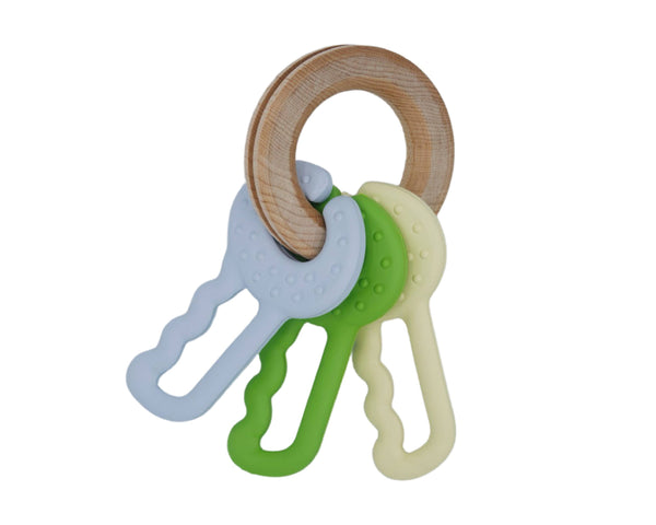 Keys Clutching & Teething Toy – Jenny's Gift Baskets